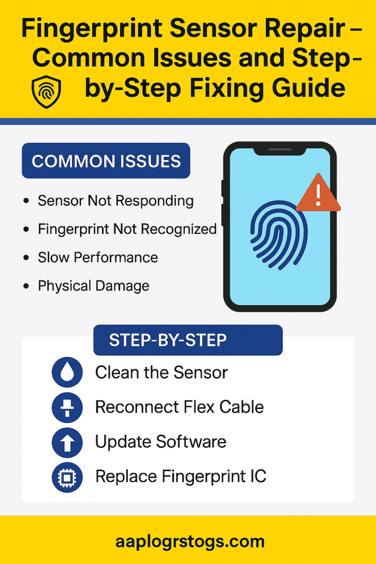 Fingerprint Sensor Repair – Common Issues Aur Step-by-Step Fixing Guide ...