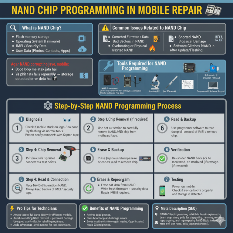 Mobile CPU Reballing – Complete Guide - AA+ Mobile Repairing Institute